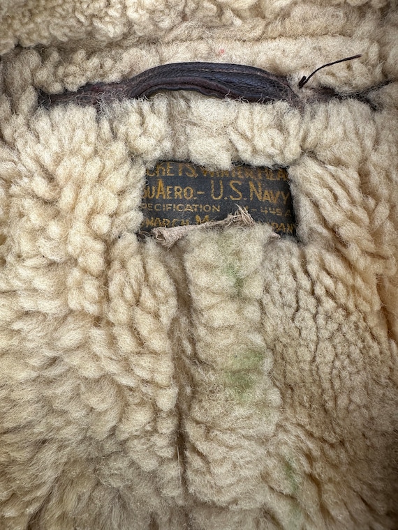 WW2 Bomber Jacket M445a High Altitude US Navy Vintage… - Gem