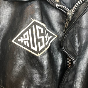 Vintage 1960s Leather Motorcycle Biker Club Patch Chopper Warriors ...