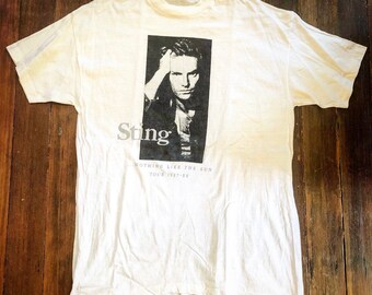 Sting Concert Shirt - Etsy