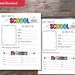Printable First and Last Day of School All About Me Page Keepsake - Etsy