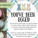 You've Been Egged Easter Game- Neighborhood Easter Egg Hunt Activity ...