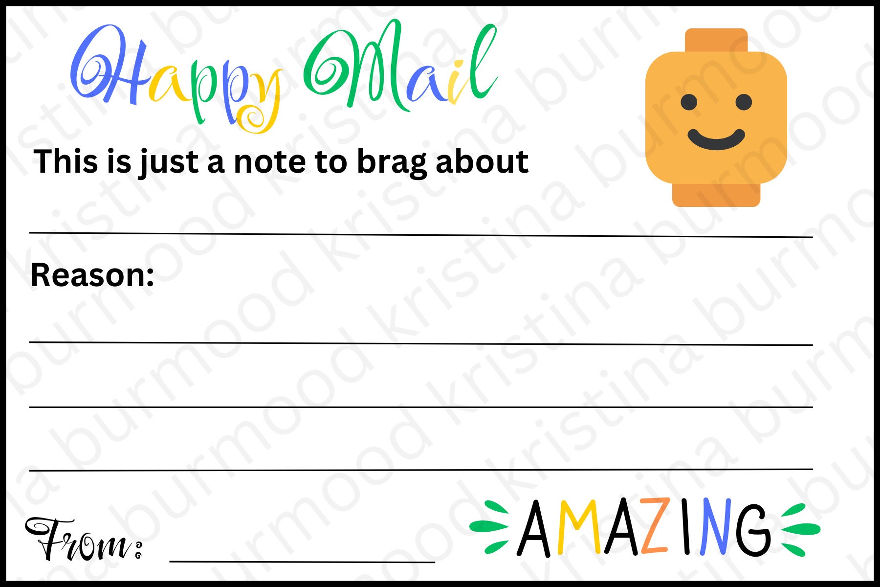 Teacher Mail, Happy Mail, Note From the Teacher, Teacher Report ...