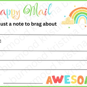 Teacher Mail, Happy Mail, Note From the Teacher, Teacher Report ...