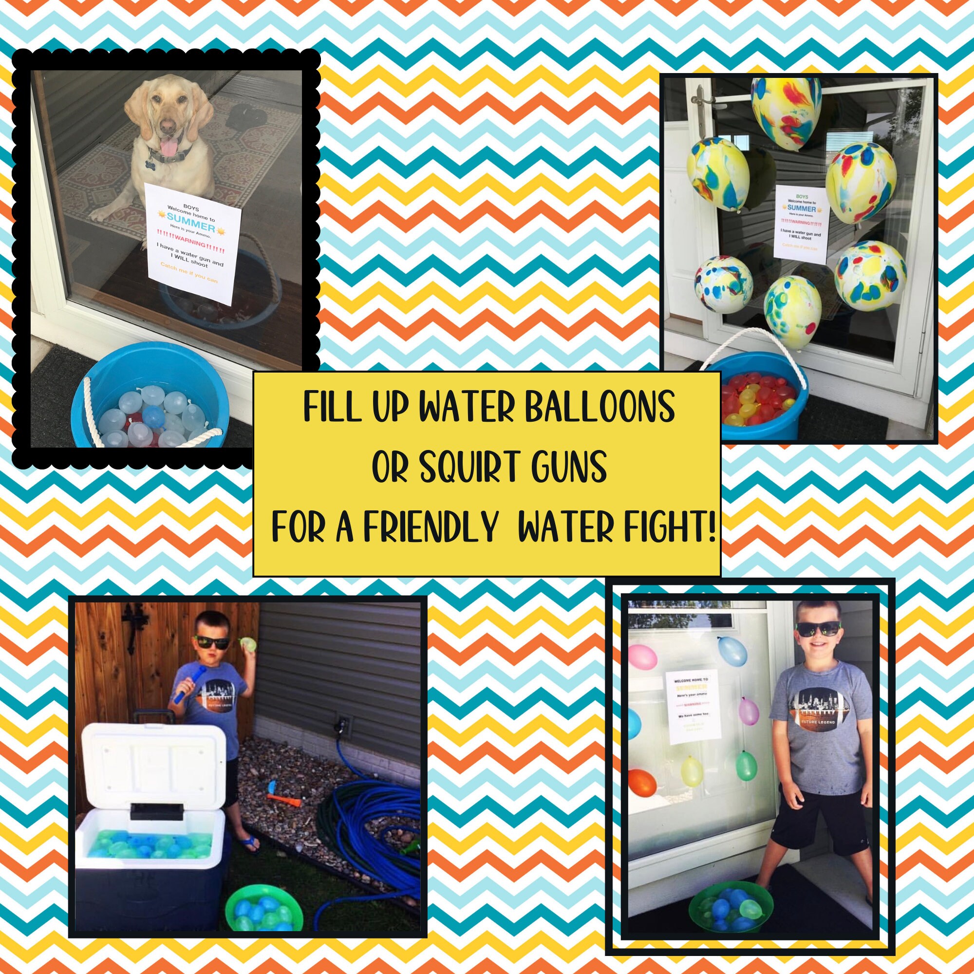 Last Day of School Fun Tradition | Welcome to Summer |water Fight ...