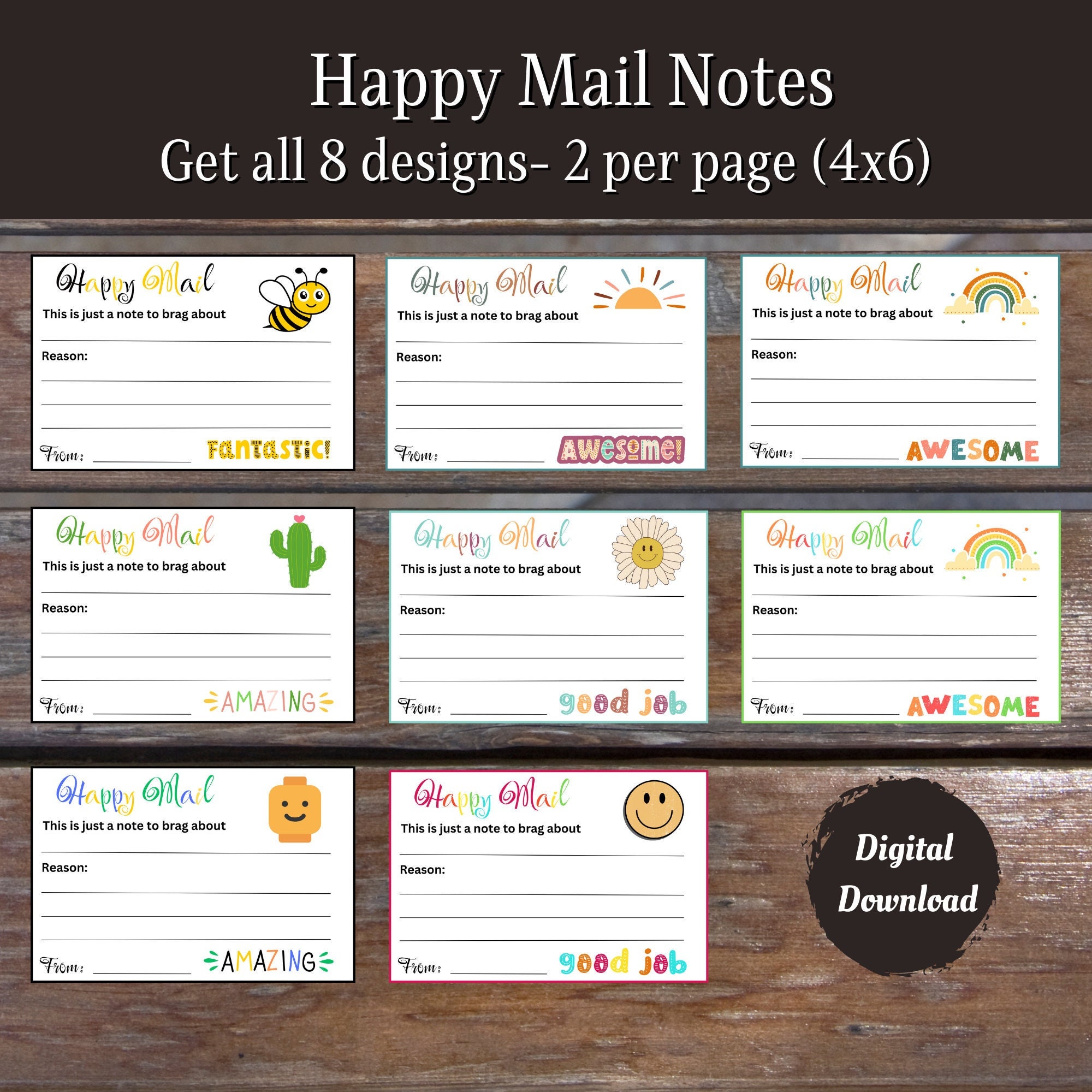 Teacher Mail, Happy Mail, Note From the Teacher, Teacher Report ...