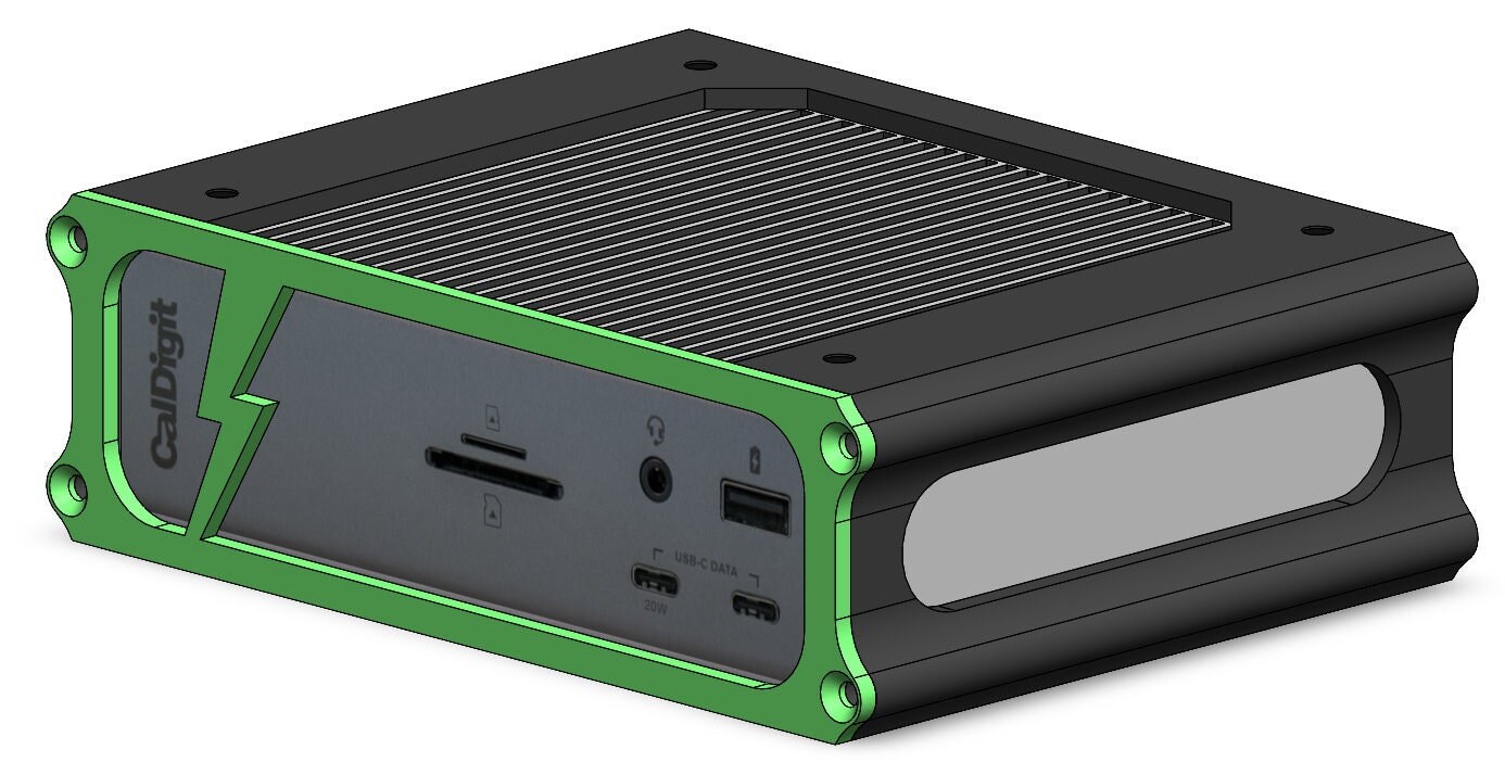 Caldigit TS4 Thunderbolt Dock Under Desk Mount - Etsy