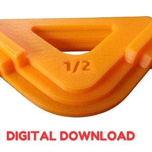 Router Jig Corner Radius Set Template W/edge Relief 3D PRINT YOUR OWN ...