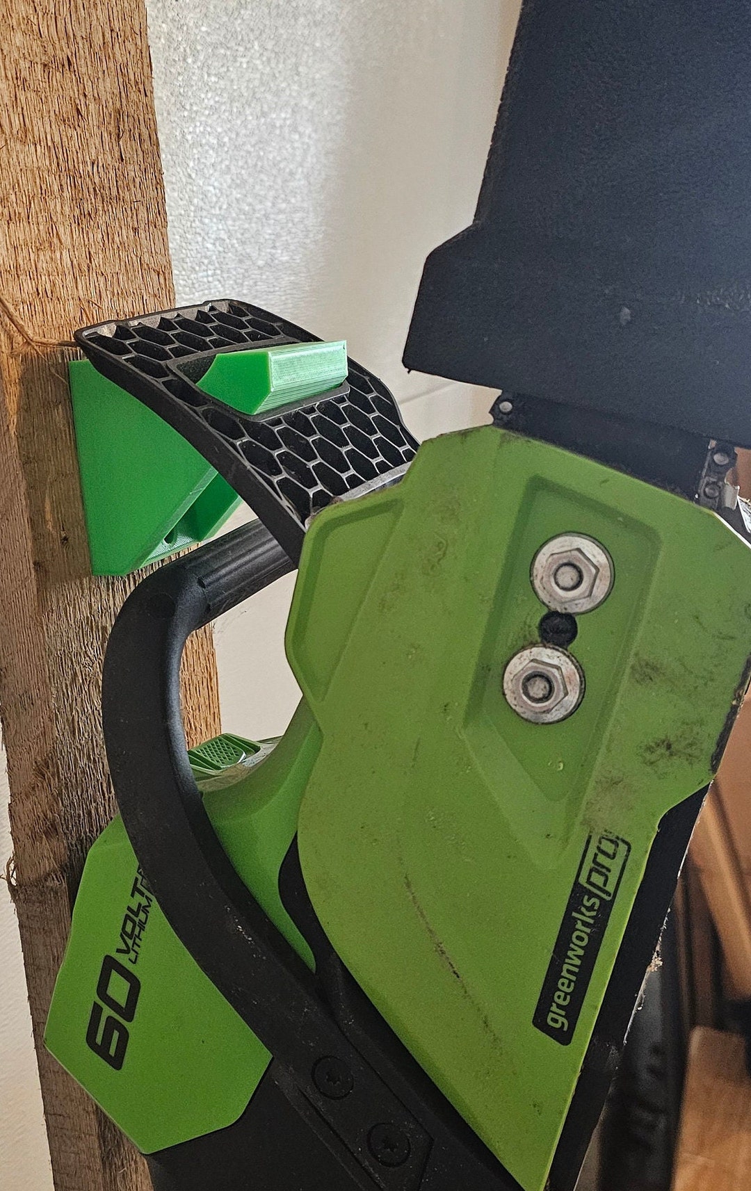 Greenworks 60V Chainsaw Mounting Bracket Storage - Etsy