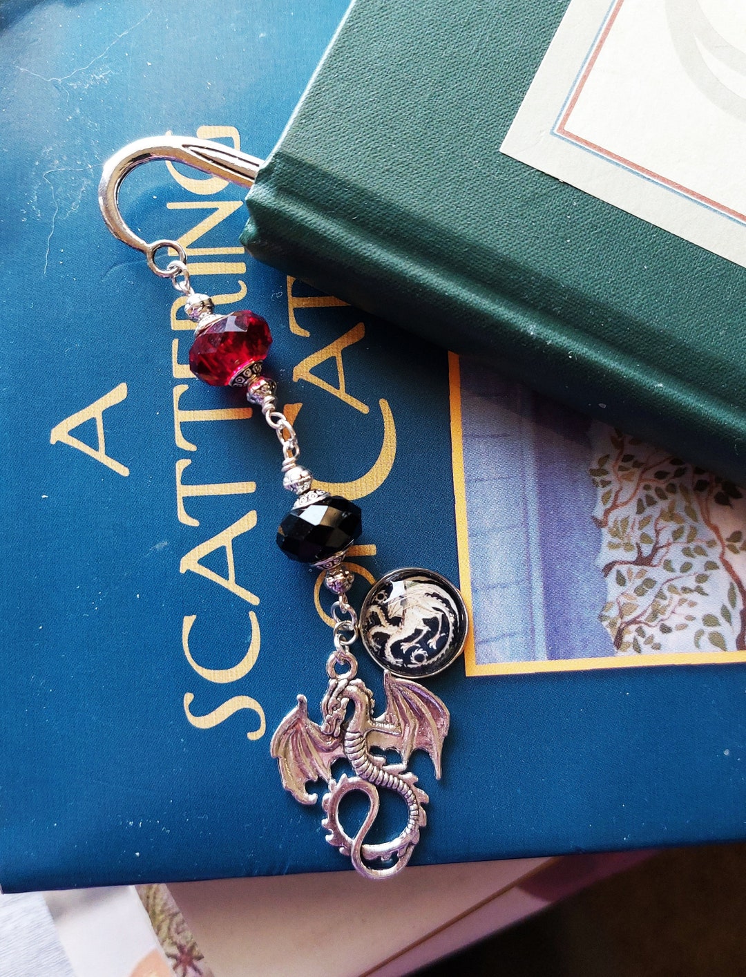 Targaryen Charmed Bookmark - Game of Thrones Bookmark - House of ...