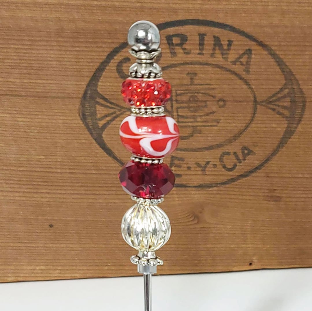 Red Cigar Pick Delta Kappa Theta Sorority - Decorated Cigar Stick ...