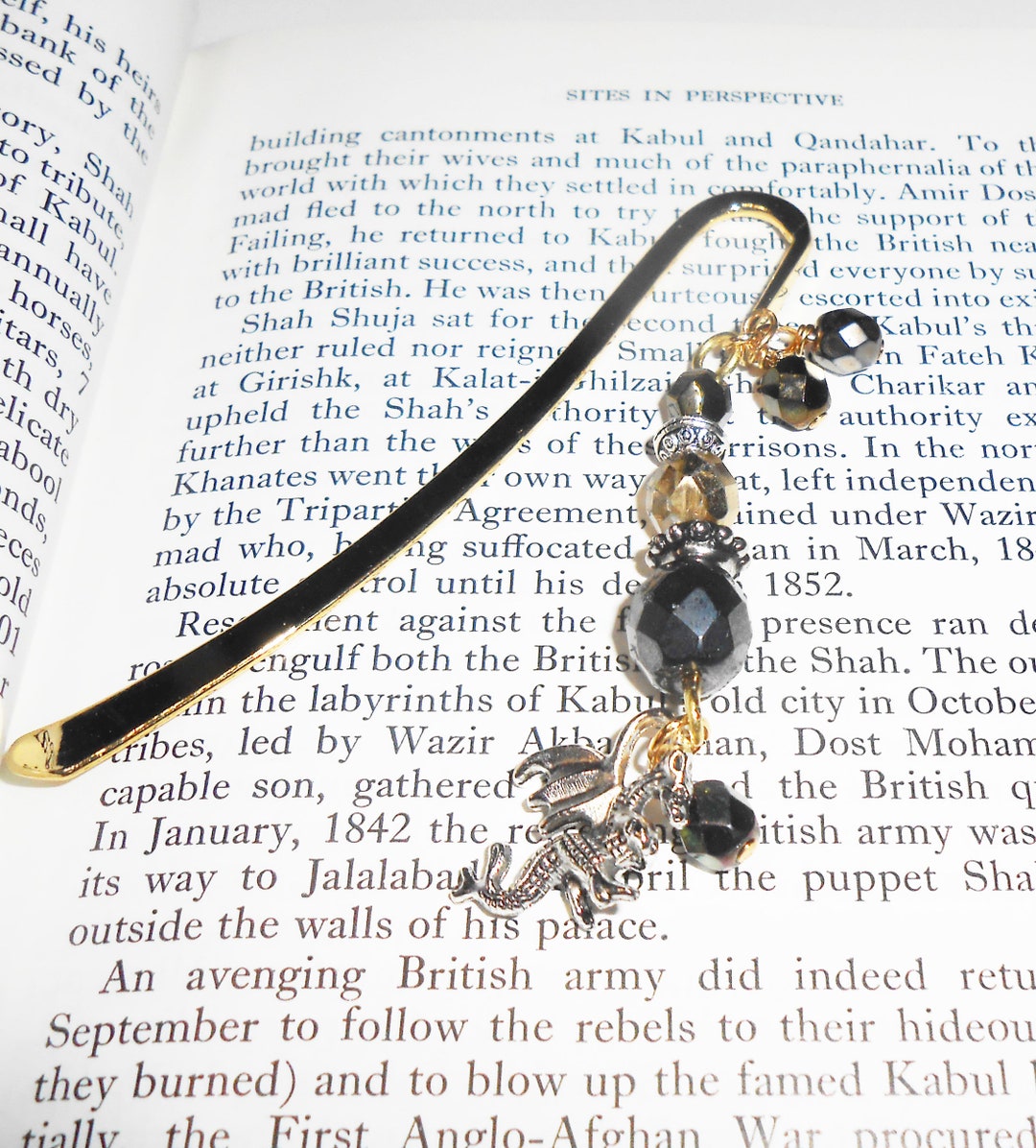 Targaryen Dragon Charmed Metal Book Hook Fantasy Bookmark GOT Themed ...