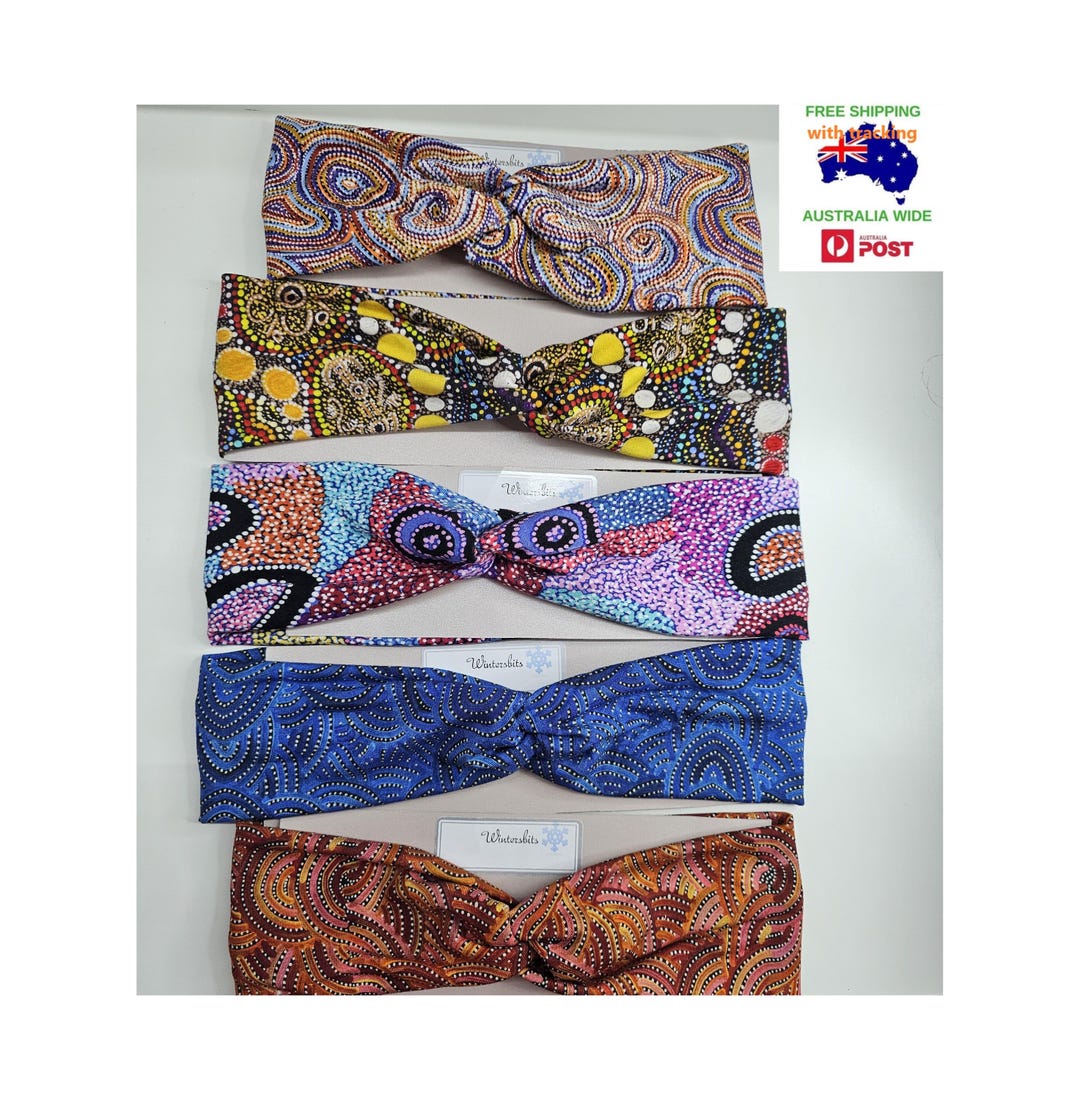 Stylish First Nations Twisted Headbands in Various Patterns - Teen ...