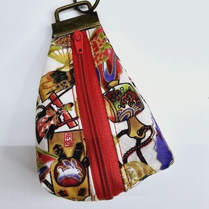 Key Fob Coin Purse Pouch. Asian Inspired Patterns. Items Are Sold ...