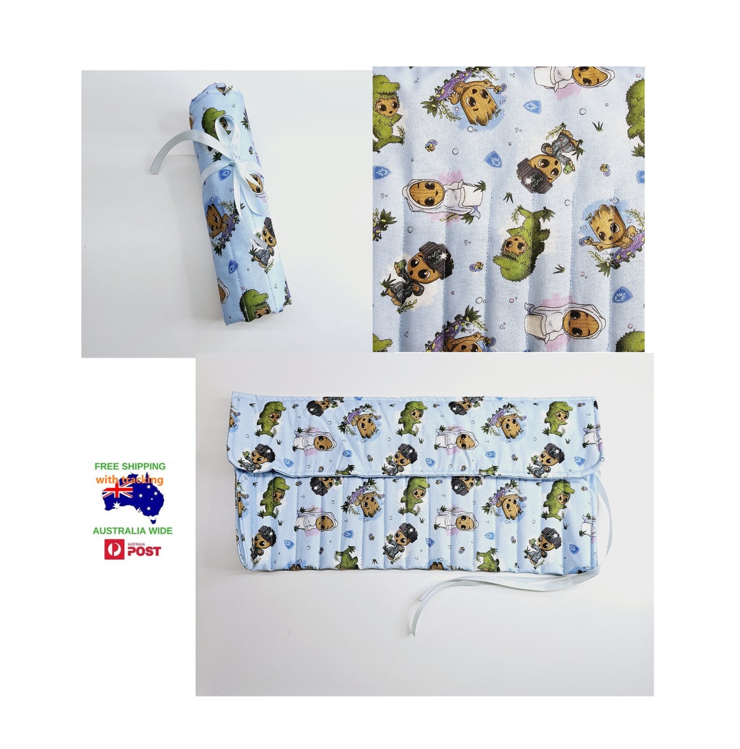 Baby Groot Pattern Crochet Hook Roll Holds up to 16 Hooks. Includes ...