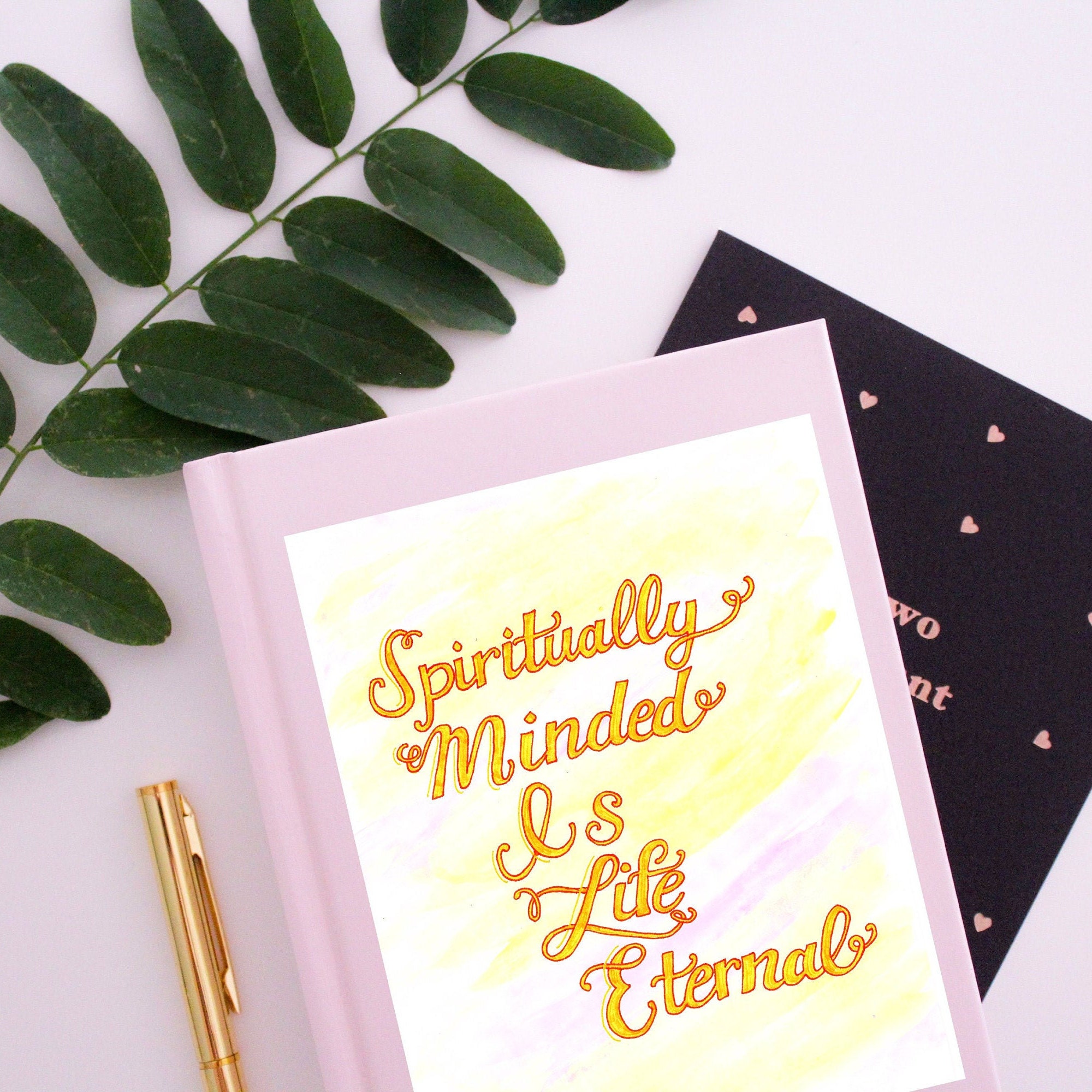 Spiritually Minded Is Life Eternal PRINTABLE Scriptures | Etsy