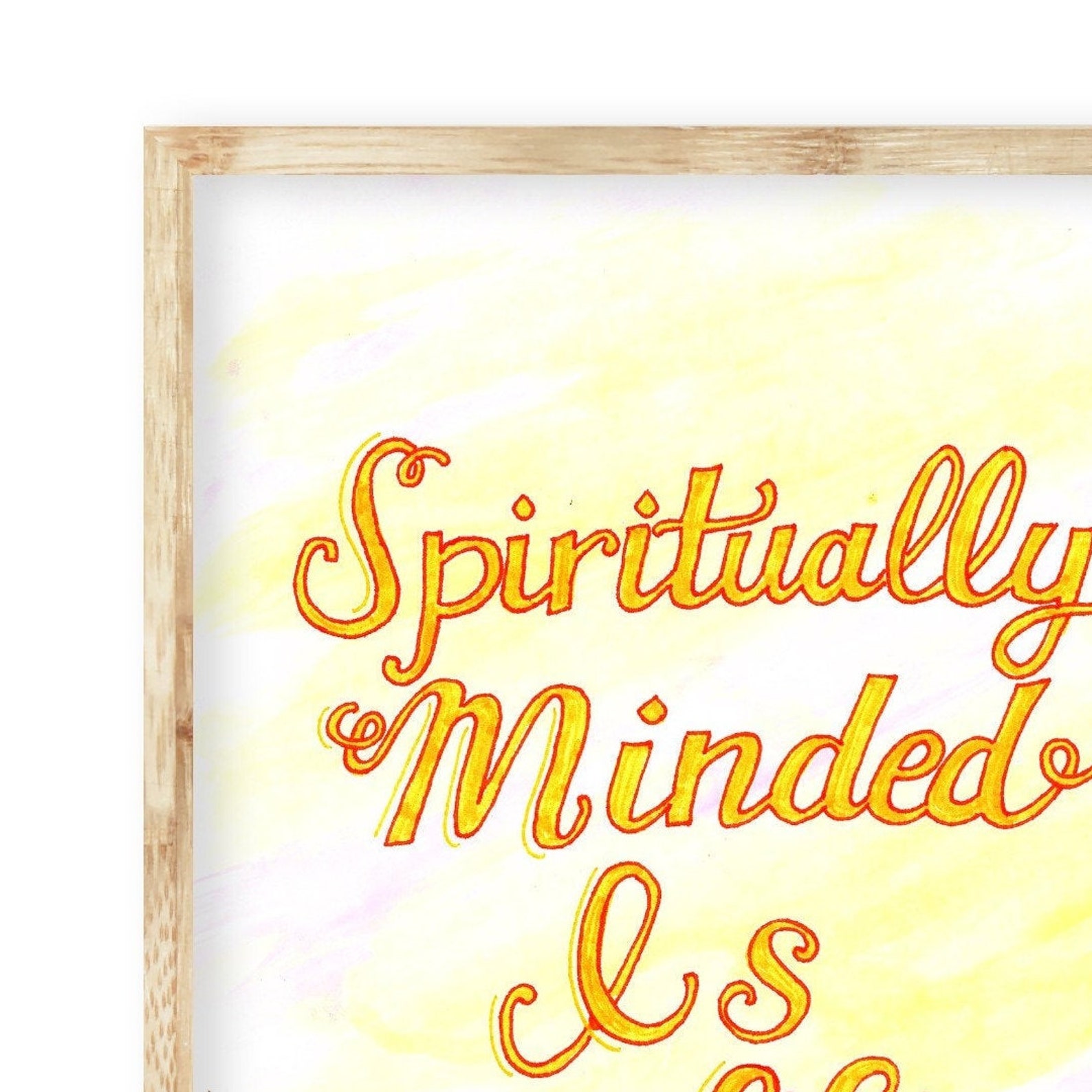 Spiritually Minded Is Life Eternal PRINTABLE Scriptures | Etsy