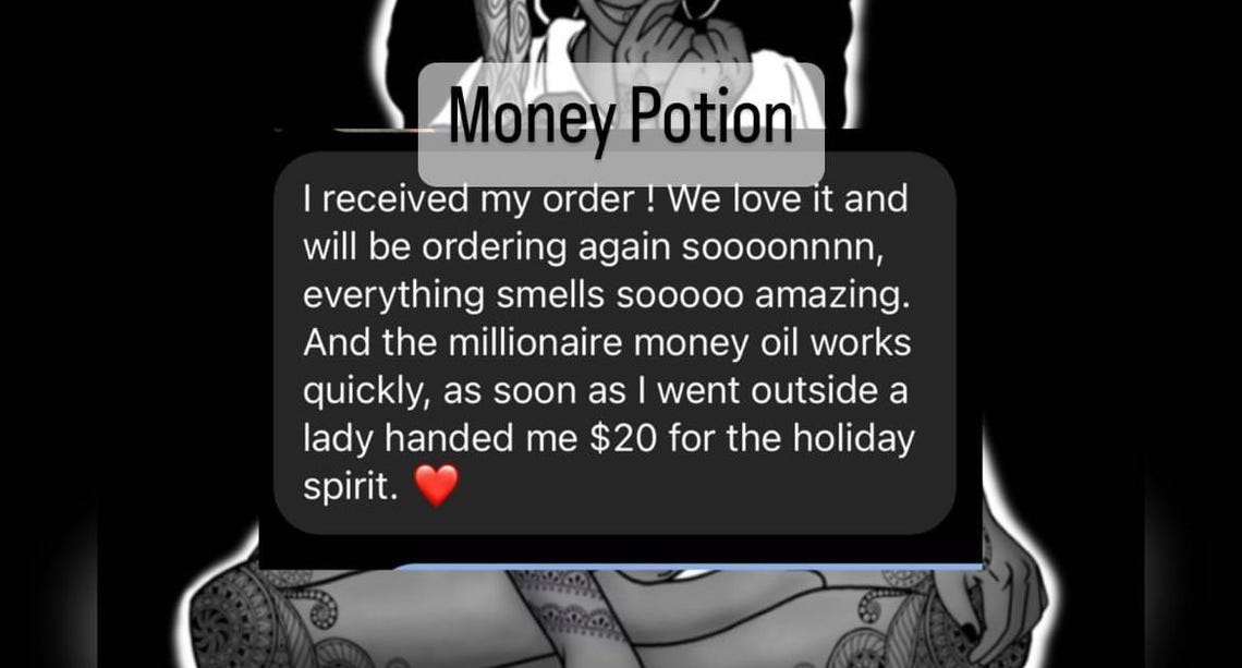 Money Potion - Etsy