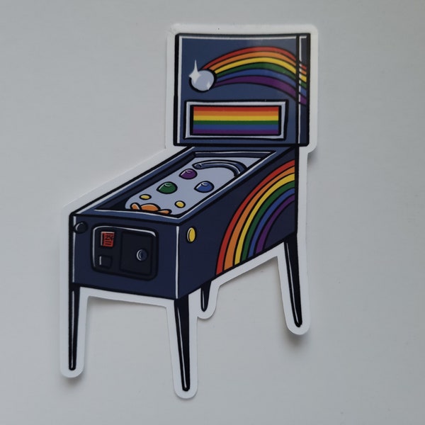 Pinball Stickers - Etsy