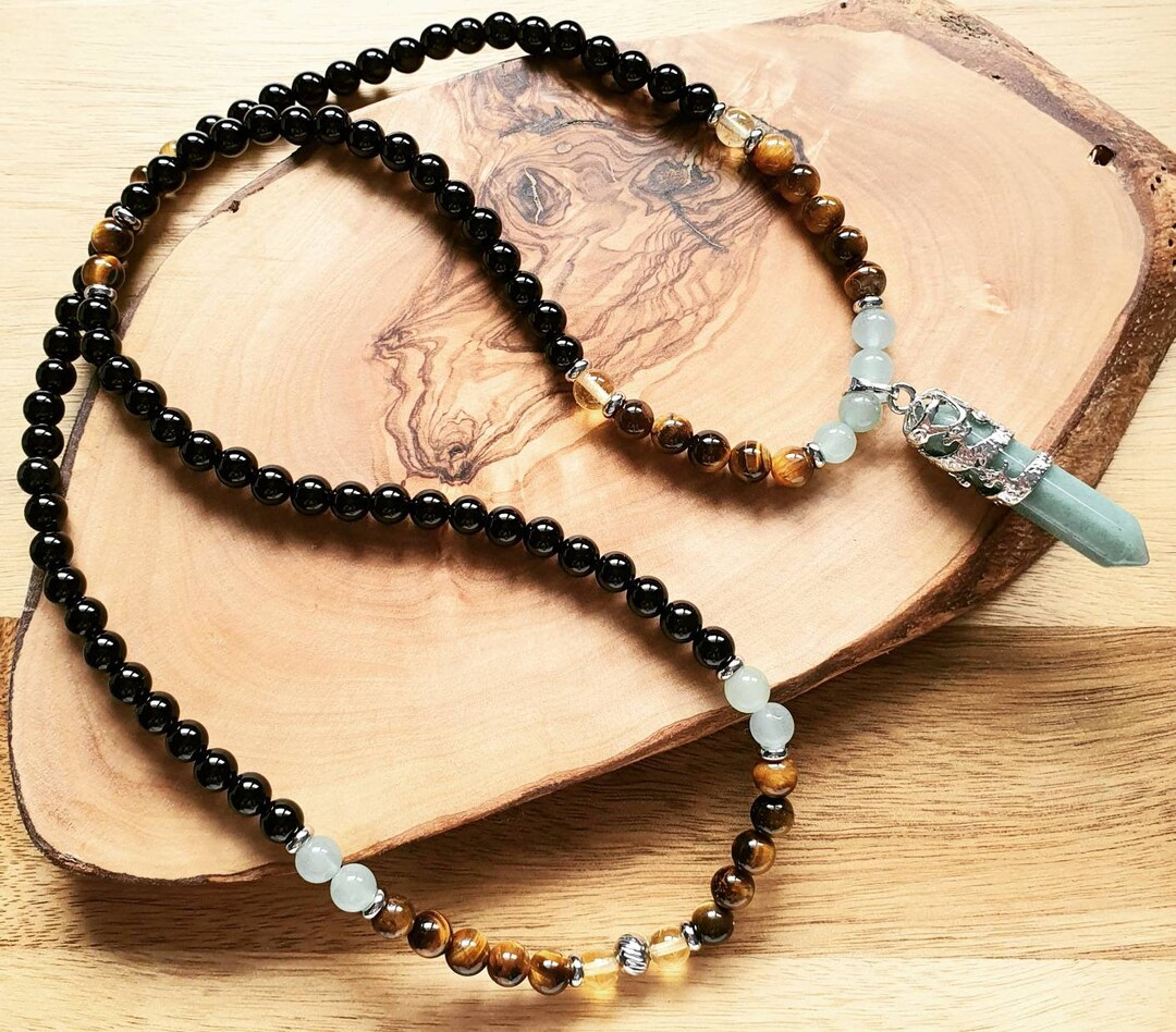 Wealth & Success Mala Necklace, Abundance, Prosperity, Good Luck ...