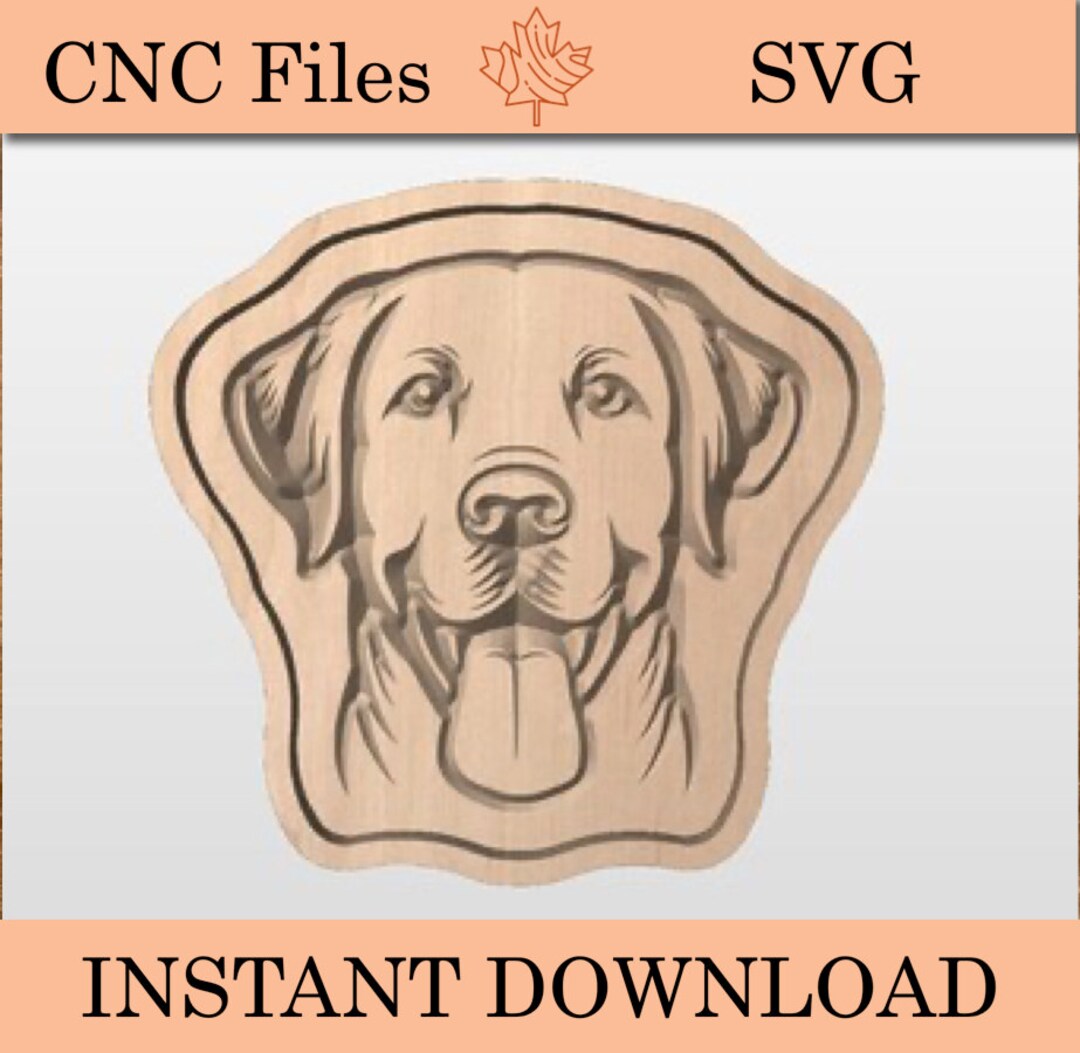 Labrador Retriever Tray File for CNC SVG Personalizable - Etsy UK