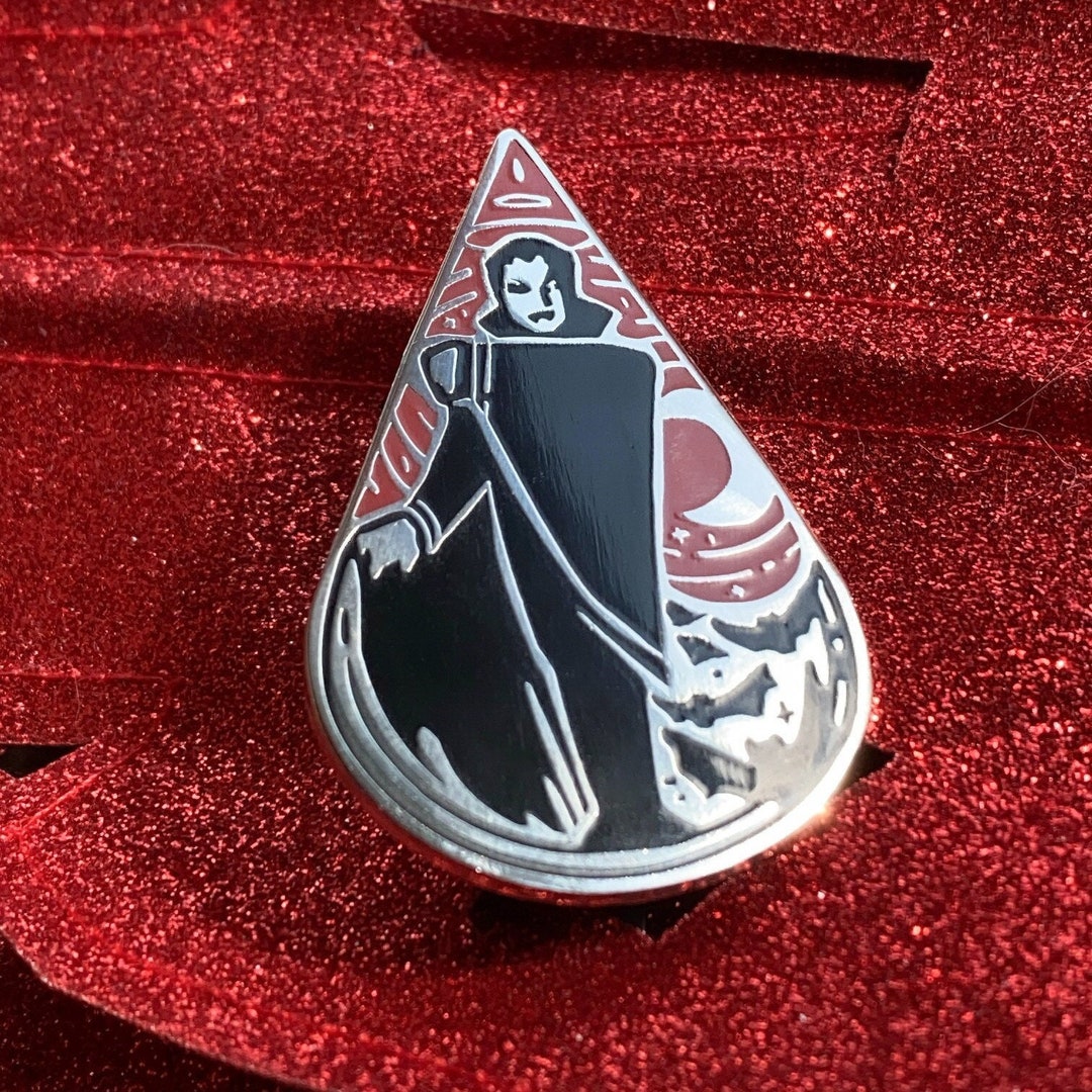 Vampire Blood Drop - 2" Hard Enamel Pin - Etsy