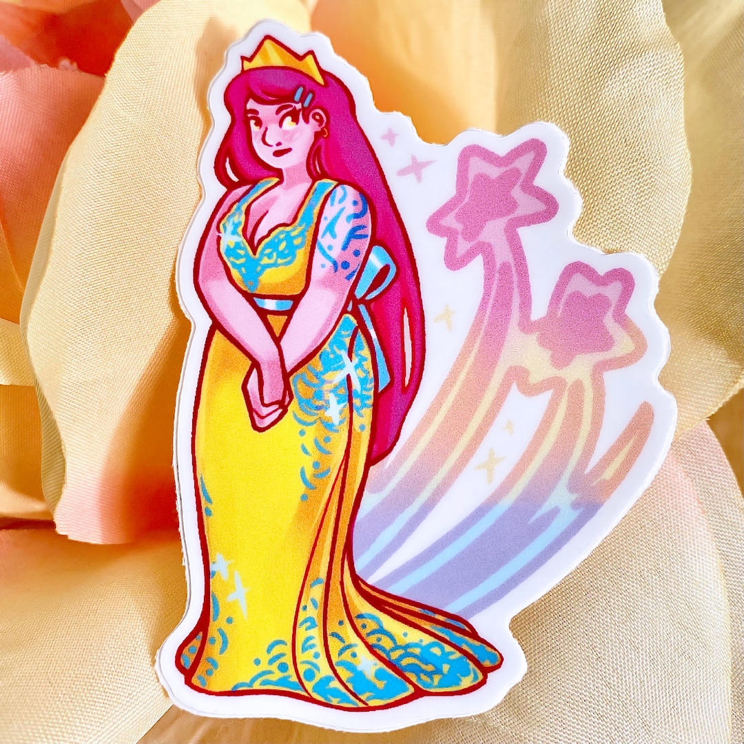Pansexual Princess Pride Royalty 3 LGBT Glossy Vinyl Sticker - Etsy