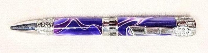 Music Pen: Depicts Drum, Guitar, Piano. Every One Unique. Custom ...