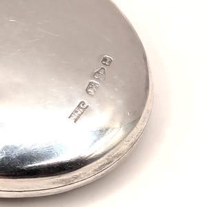 Antique Victorian Sterling Silver Locket Pendant. Chester Hallmarks ...
