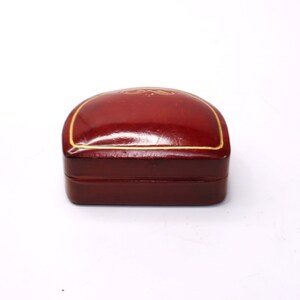 Vintage Red Leather Tooled Jewellery Box. Perfect for a Gift or ...