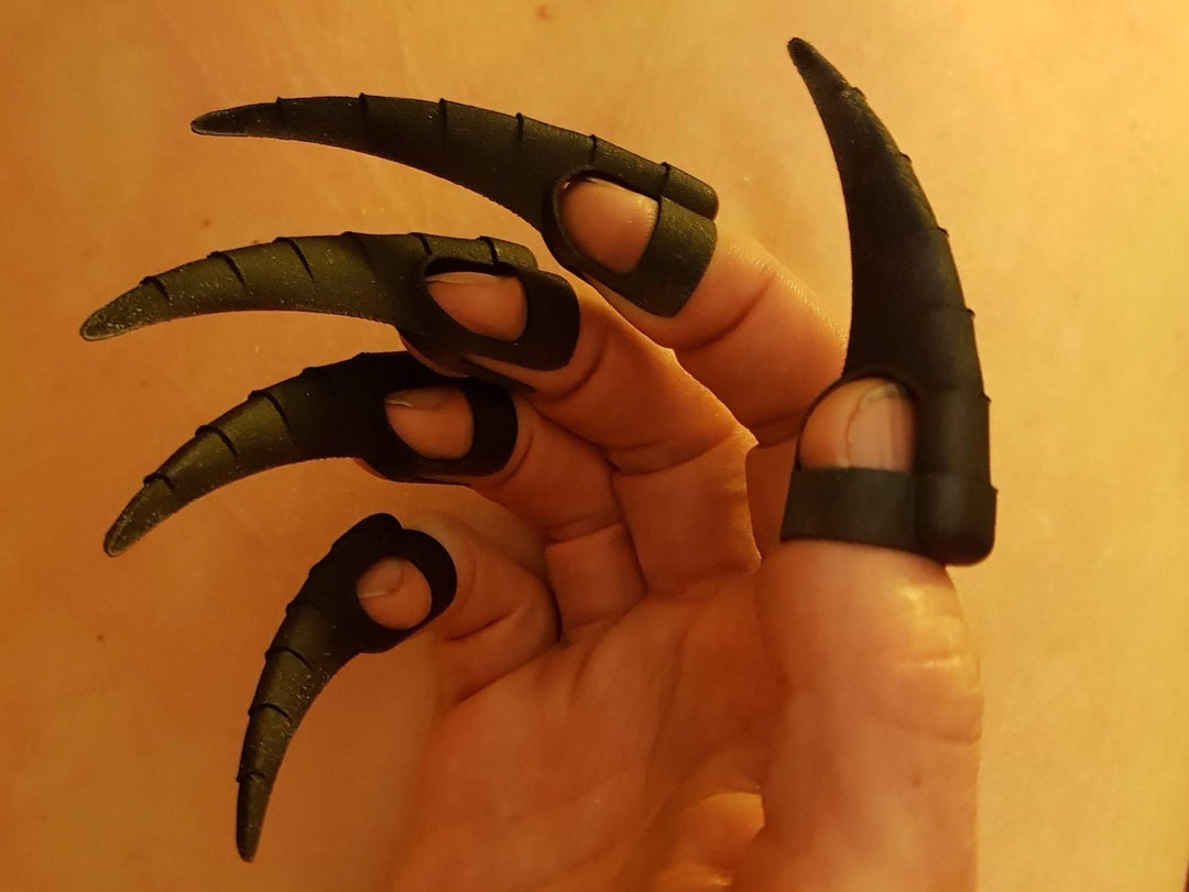 Claw Rings (aus Premium Nylon, Armour Style). Excellent for Cosplay ...