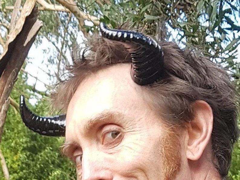 Cuernos para cosplay Pan faun sátiro ninfa cabra - Etsy España