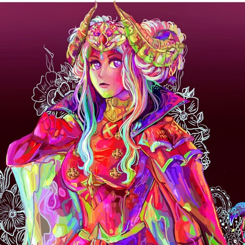 Fire Emblem Three Houses // FE3H // Edelgard Print - Etsy