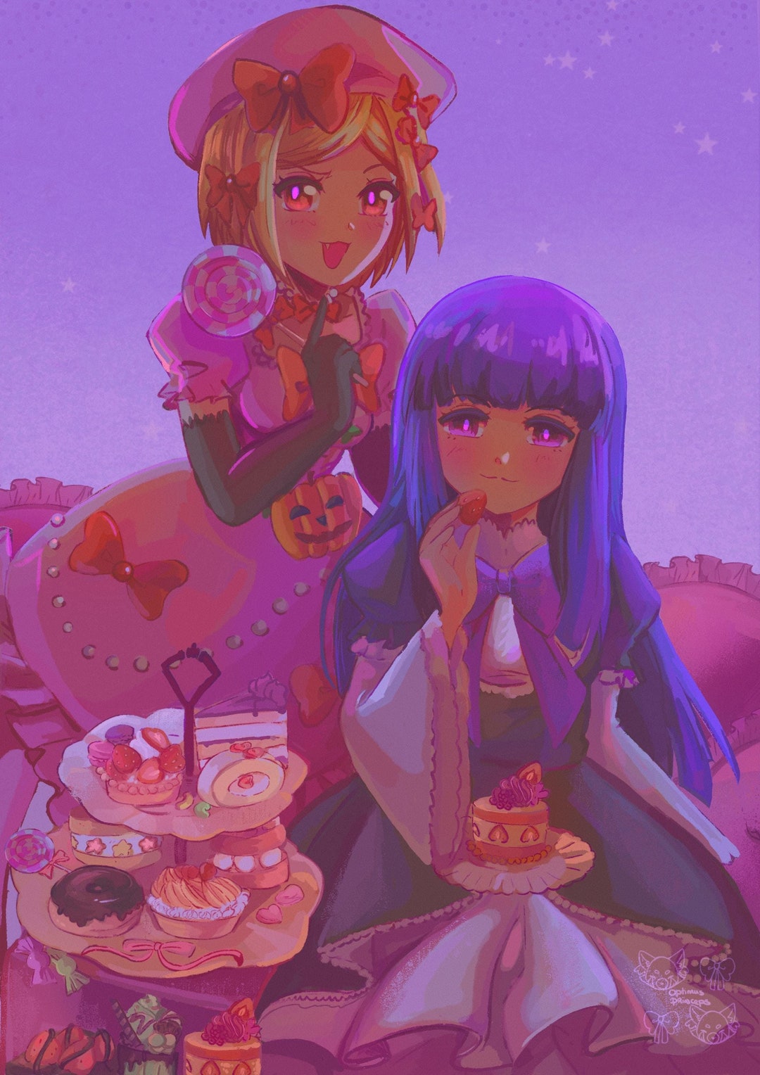 Umineko No Naku Koro Ni - Lambdabern Print + Sticker - Etsy