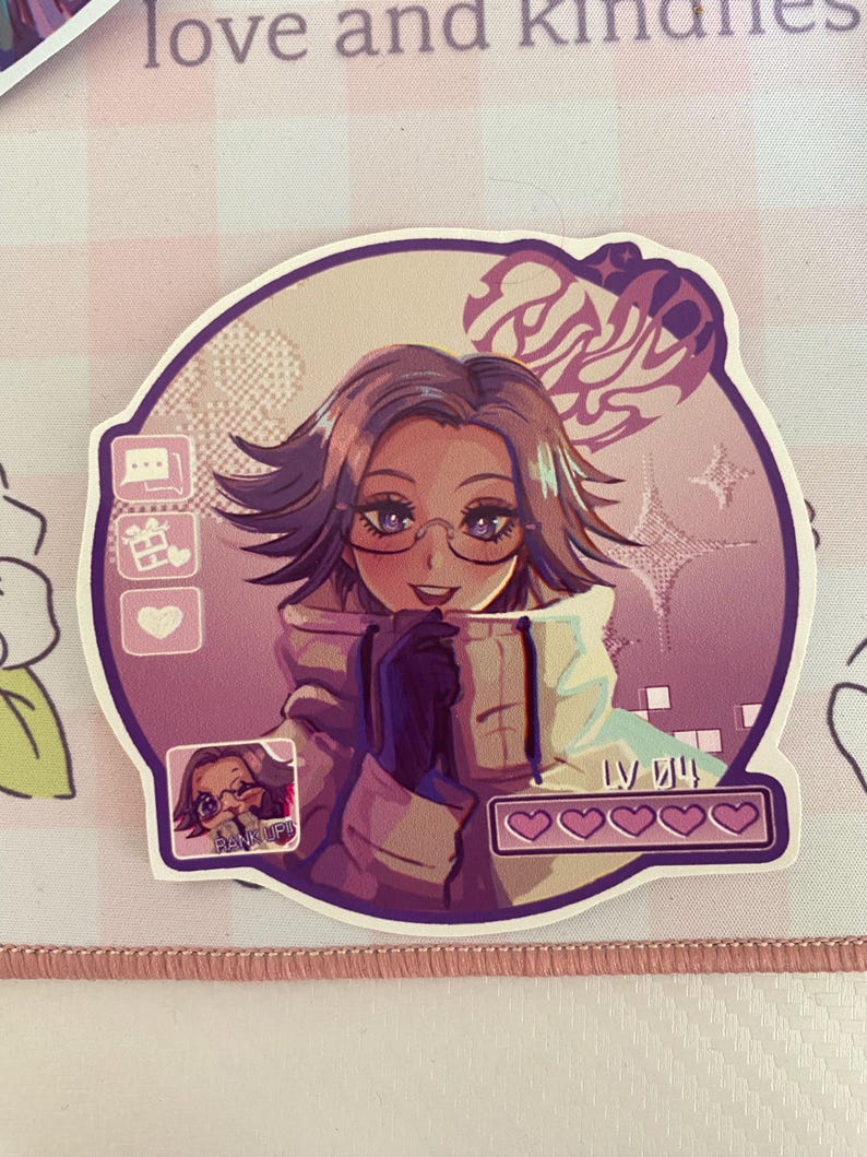 The Hundred Line: Last Defence Academy - Eito Aotsuki Vinyl Sticker Set ...