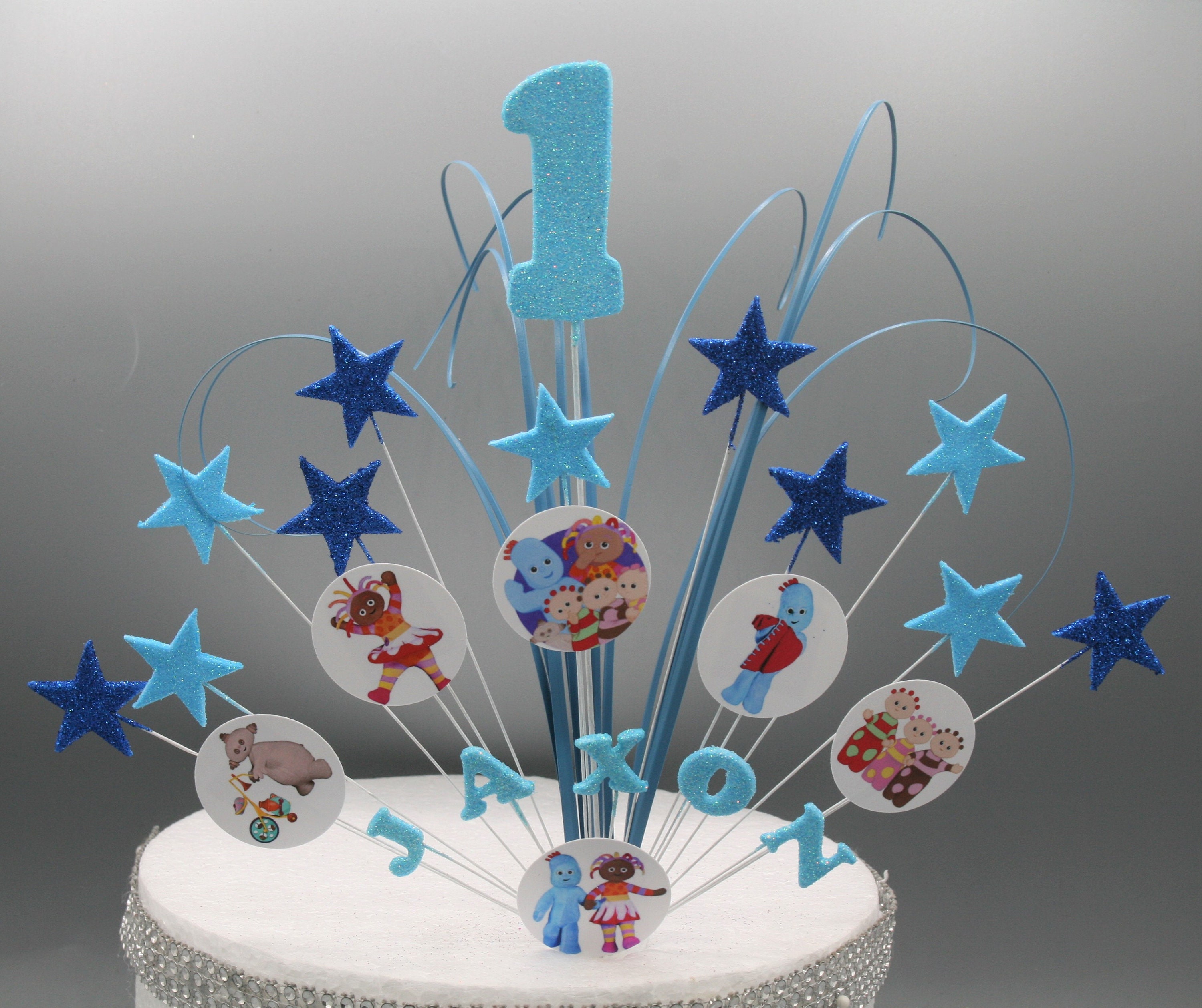 In The Night Garden Cbeebies Birthday Cake Topper Spray Decoration ...