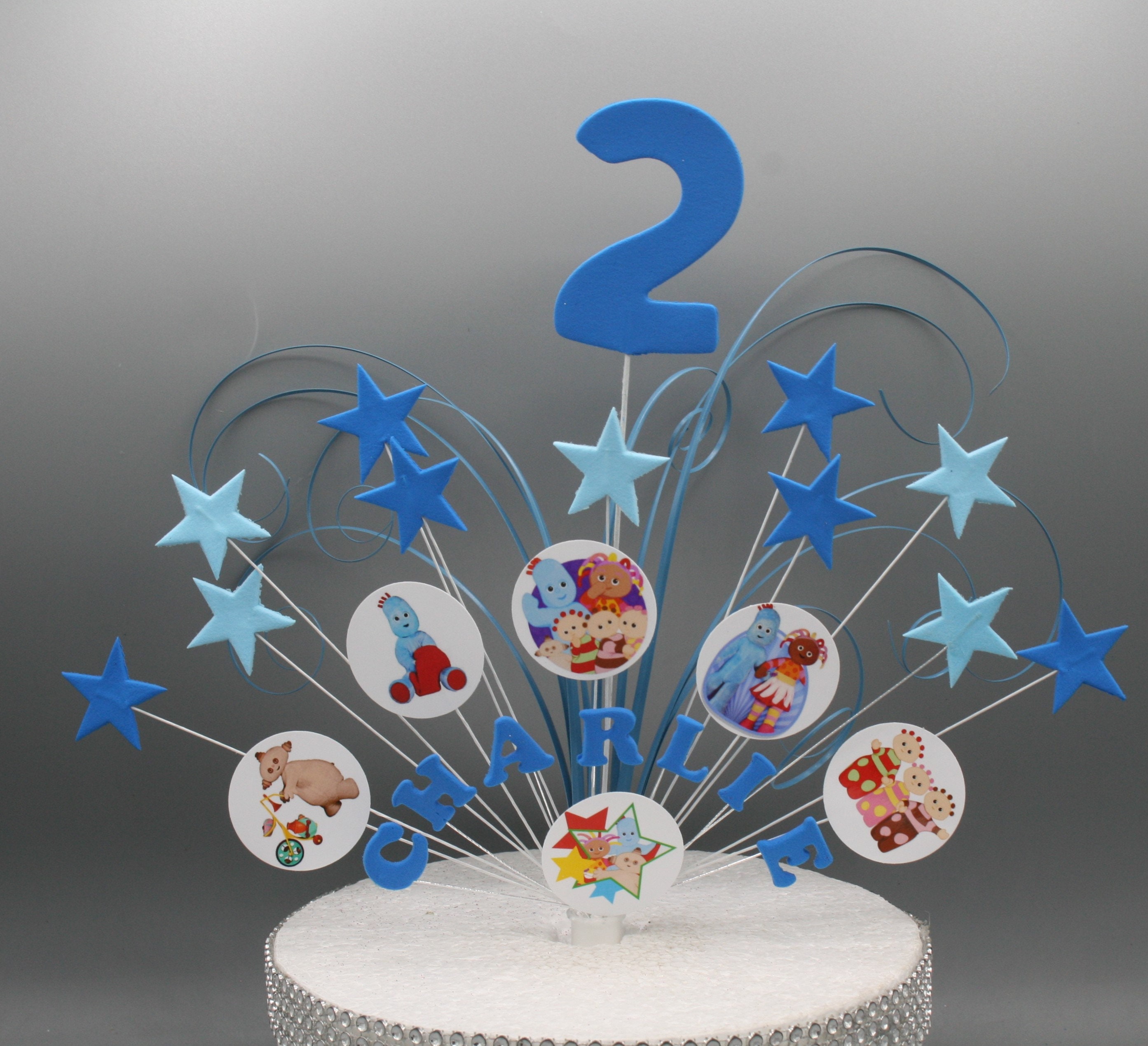 In The Night Garden Cbeebies Birthday Cake Topper Spray Decoration ...