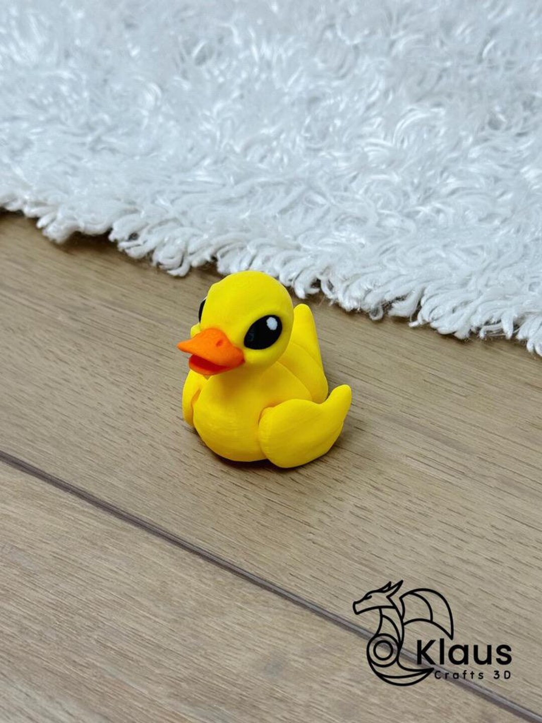 Cute 3D Printed Articulating Duck – Fun Fidget Toy | Trick or Treat ...