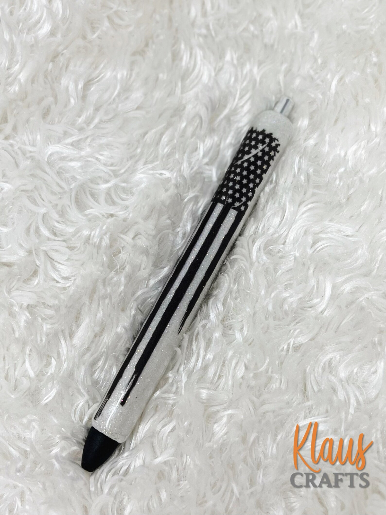 Made to Order Thin Blue Line Pen, Personal Refillable Gel Pen Blue Line ...