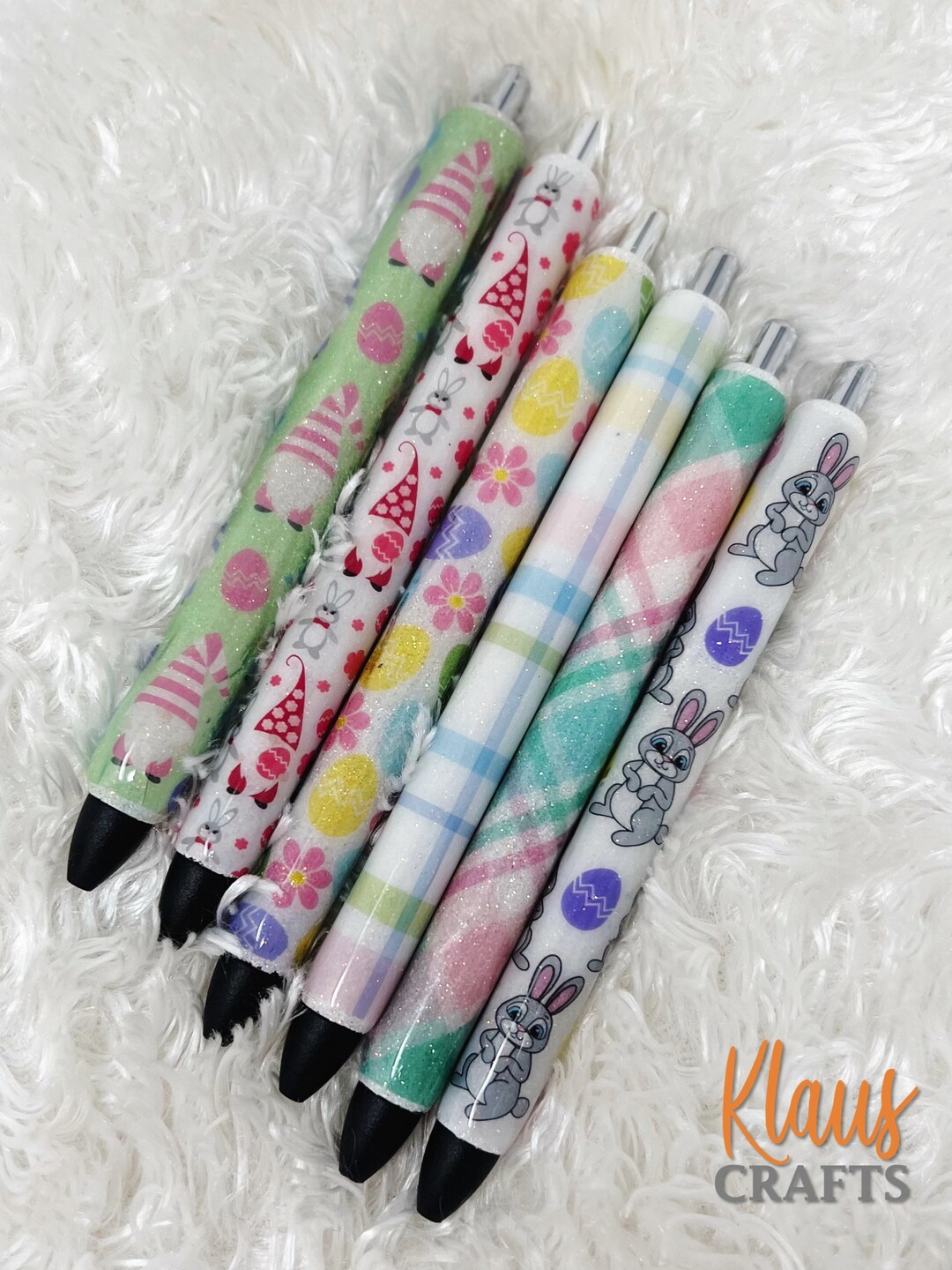 Made to Order Spring Pen, Refillable Spring Gel Pen, Easter Pen, Easter ...
