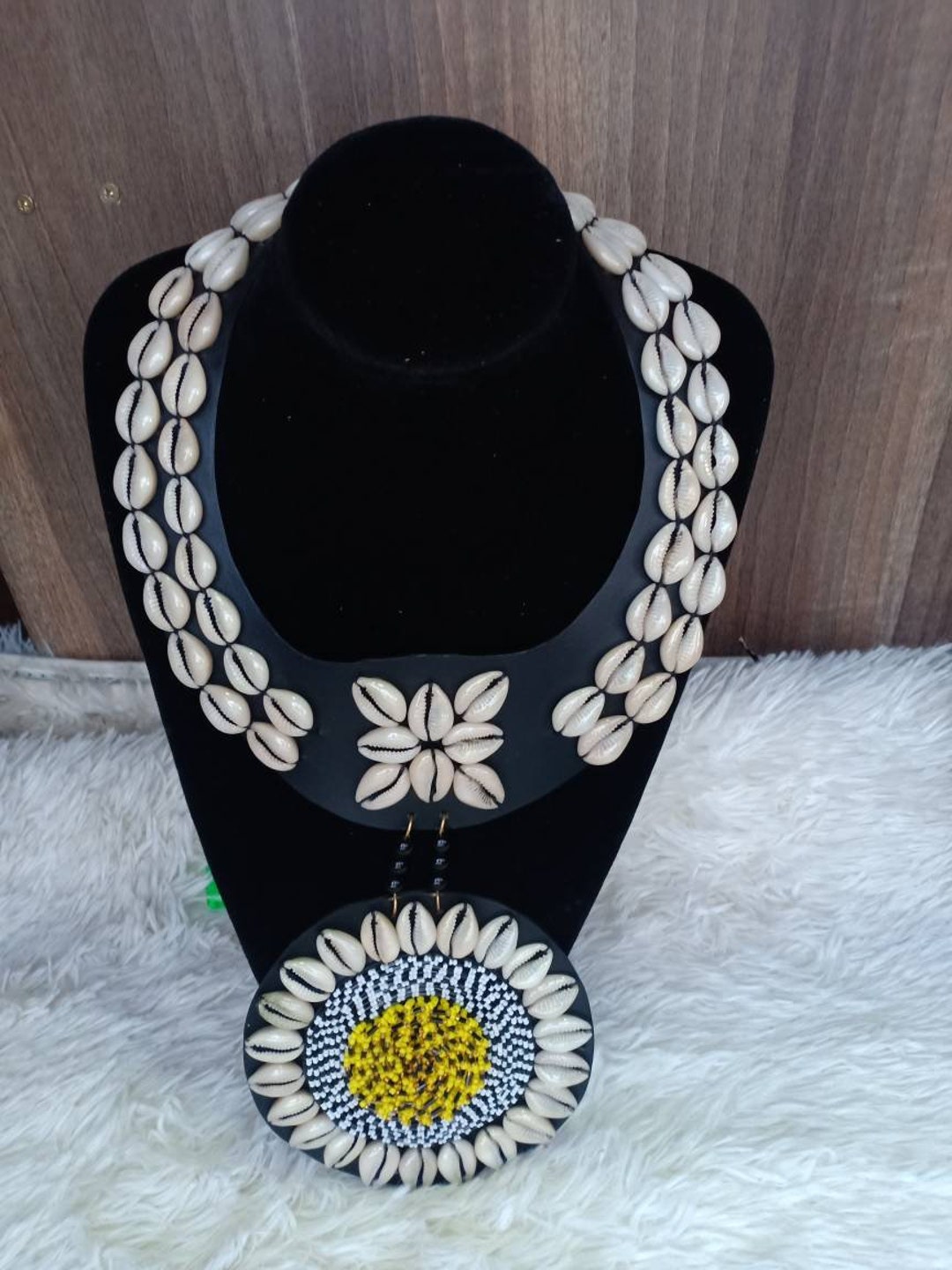 Seashell Necklace/sea Shells Necklace/beaded Necklace/beads in Necklace ...