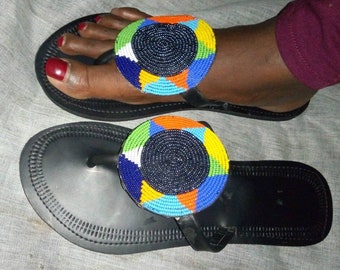 Fun and Durable Flip Flops With Unique Nigerian Art Design: - Etsy