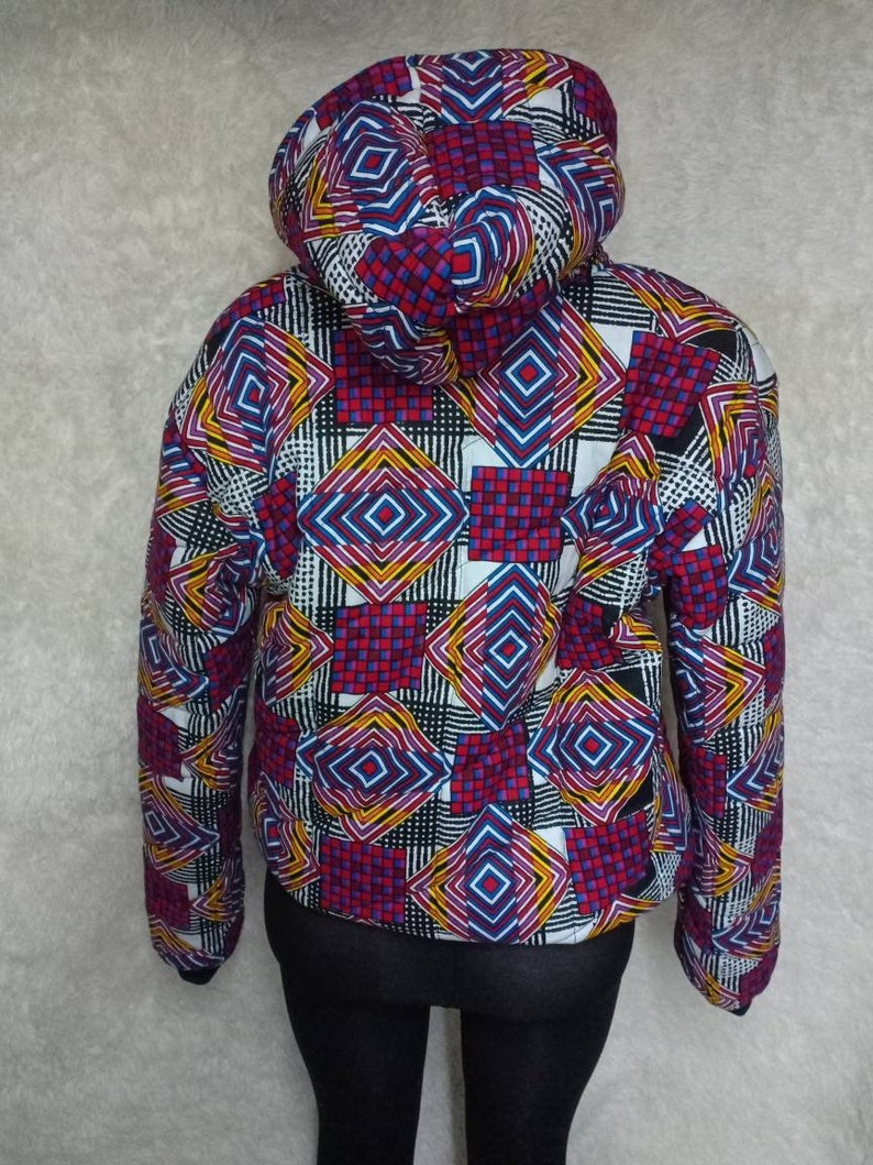Unisex Winter Jacket African Print Jacketwinter Jacketkente | Etsy