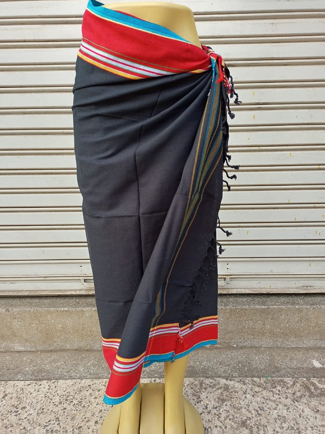 African Kikoy/african Fabric/ethnic African Kikoy/colourful Fabric ...