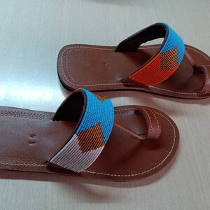 ON SALE Father's Day Gift Idea African Sandals Kenyan - Etsy