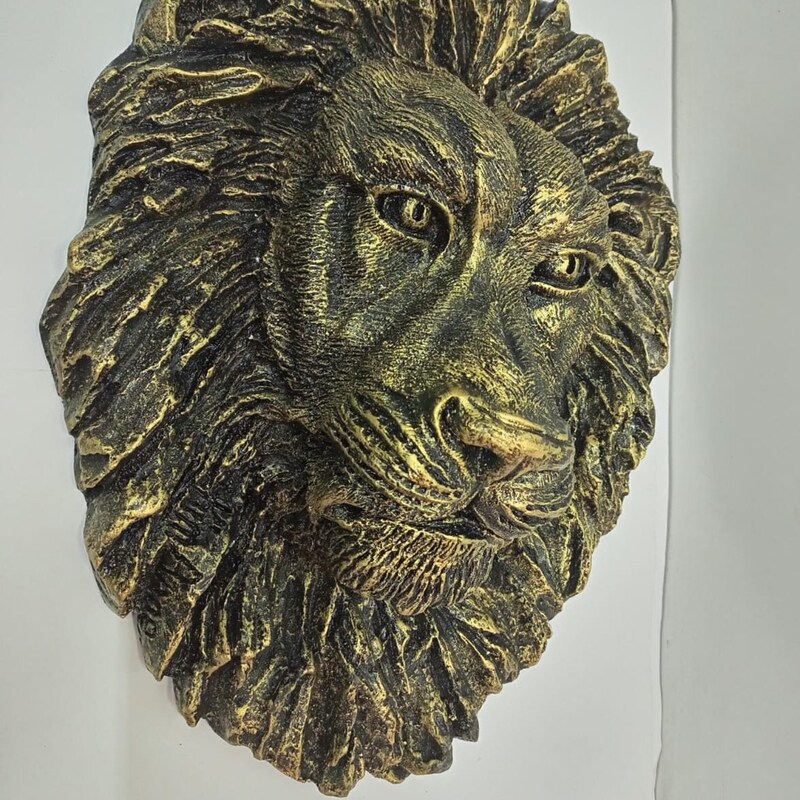 Lion Head Wall Decor - Etsy
