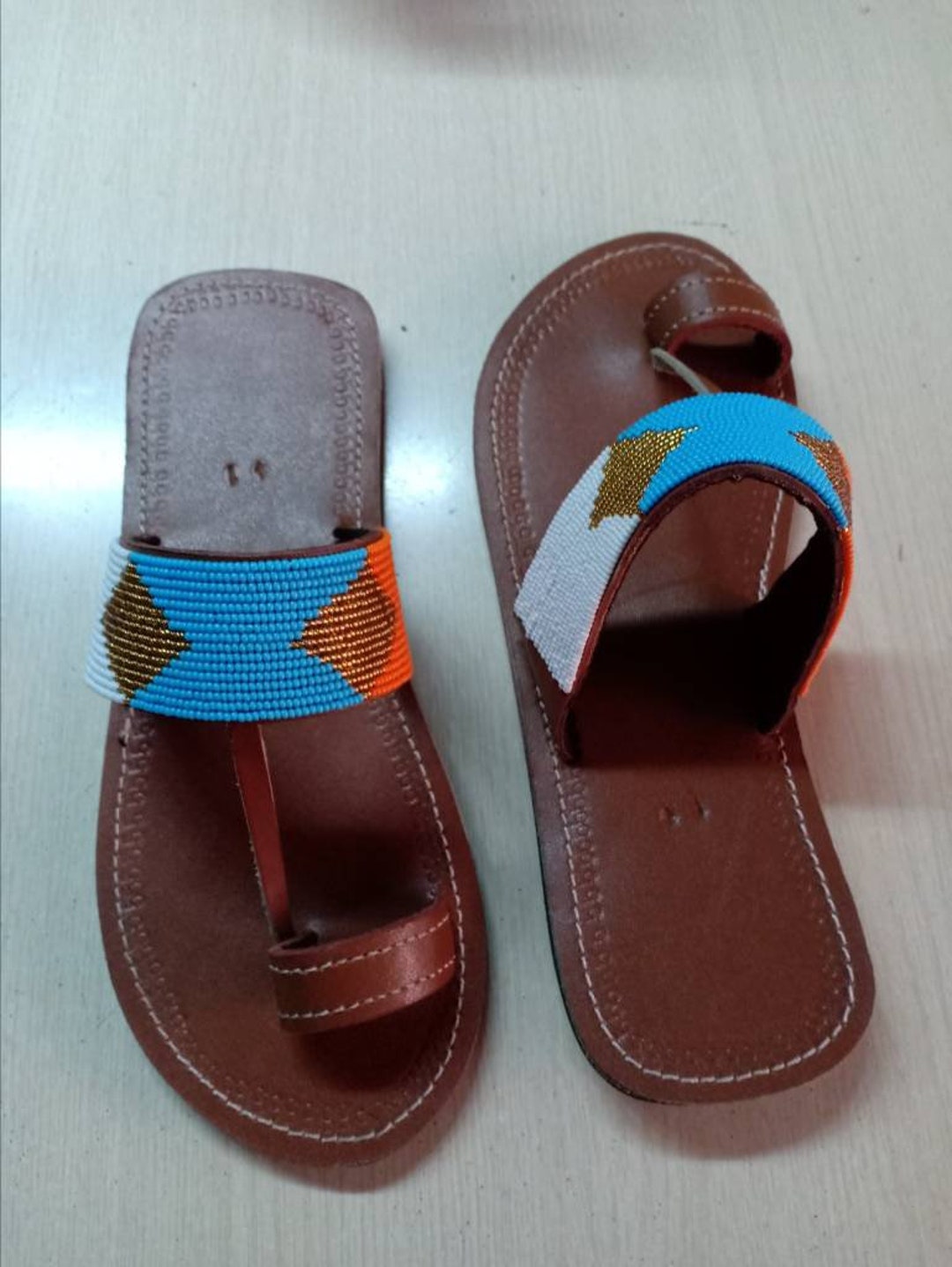 ON SALE Father's Day Gift Idea African Sandals Kenyan - Etsy