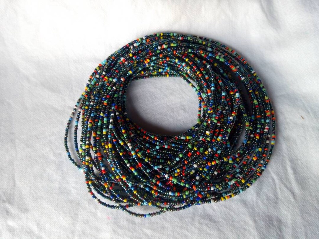 Handmade Waist Beads for Women/african Beaded Body Jewelry/boho Style ...