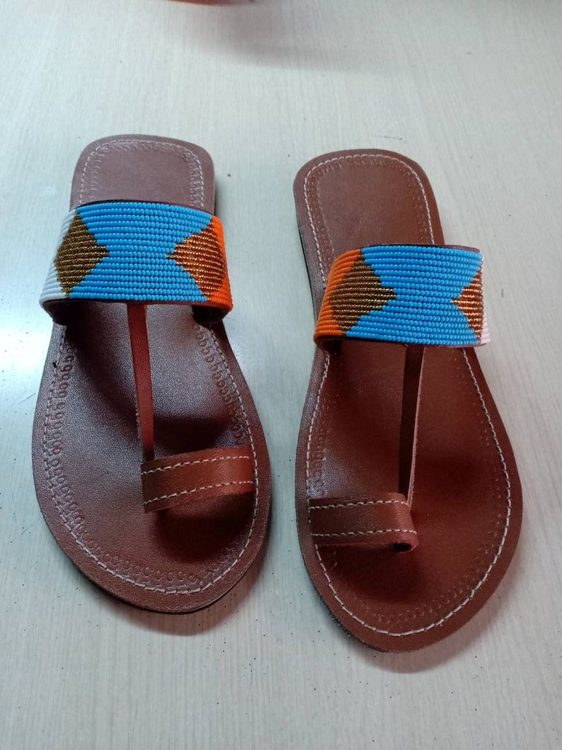 ON SALE Father's Day Gift Idea African Sandals Kenyan - Etsy