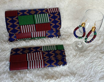 African Print Wallet - Etsy