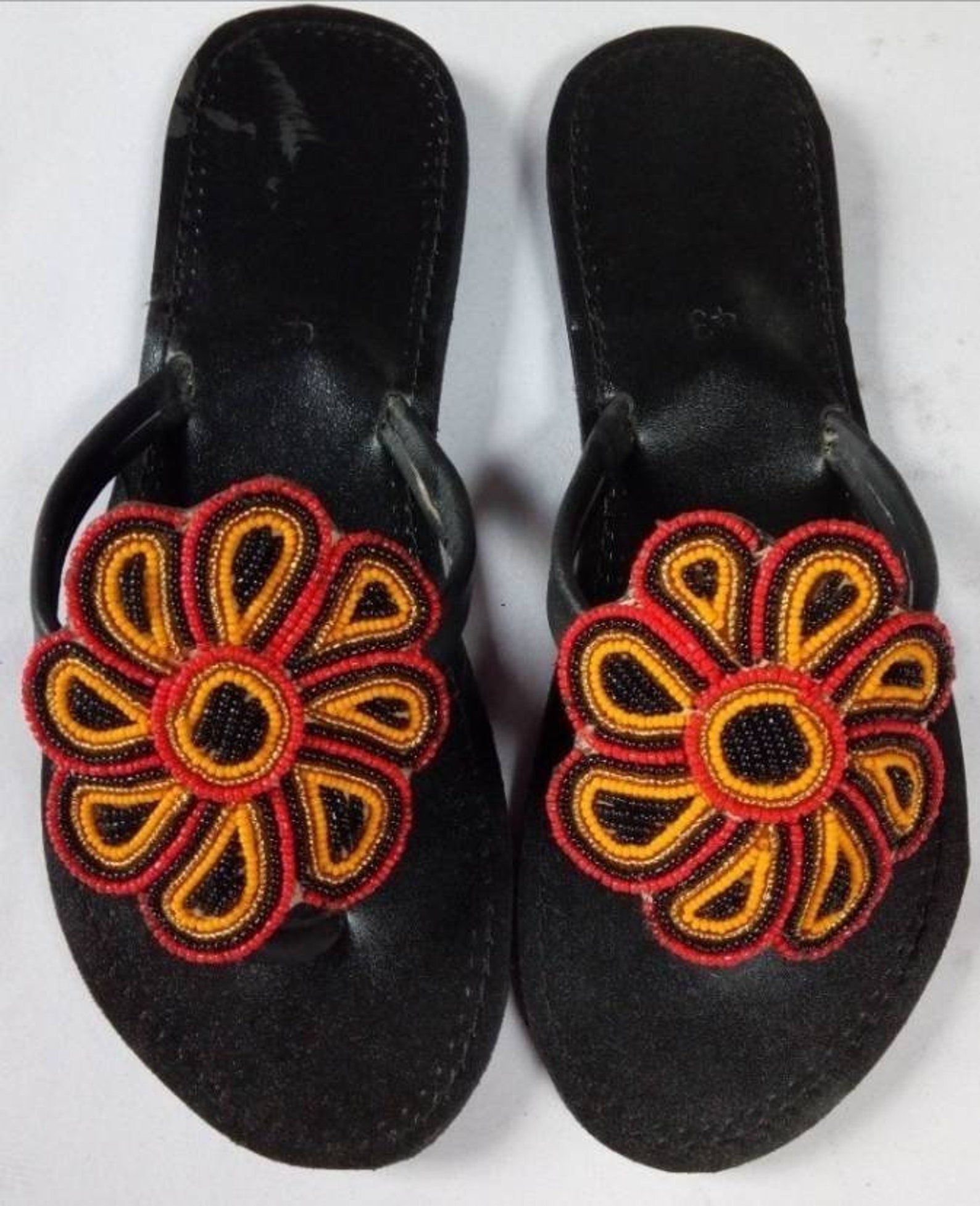 African sandals Kenya sandals women beaded sandals maasai | Etsy